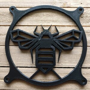 Honey Bee Bumble Bee Gaming Computer Fan Shroud / Grill / Cover ...