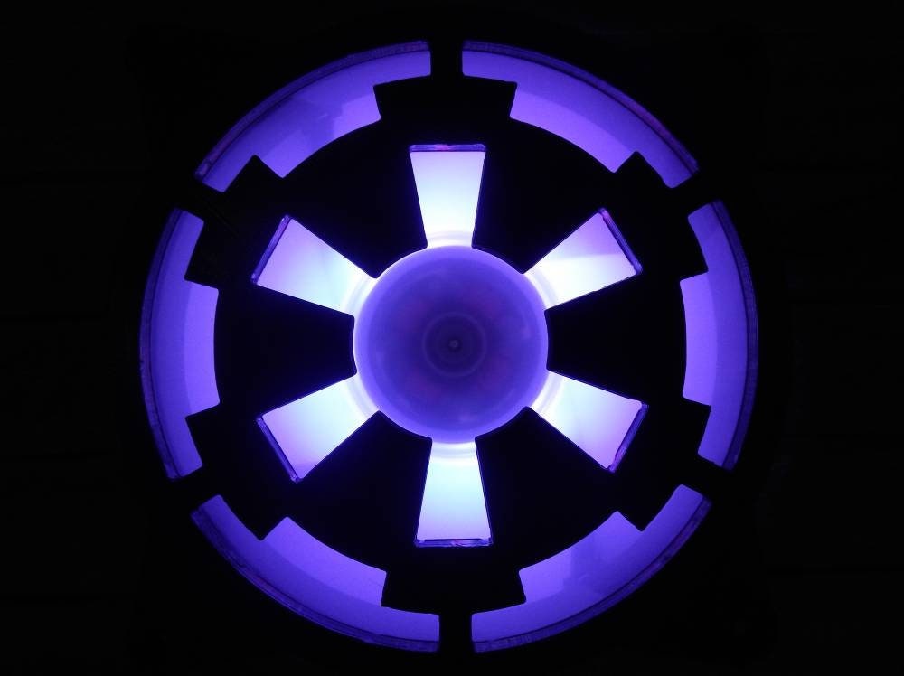 Galactic Empire Logo / Imperial Gaming Computer Fan Shroud / Grill ...
