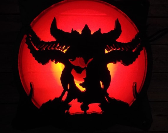 Lilith Lord of Hatred Gaming Computer Fan Shroud / Grill / | Etsy