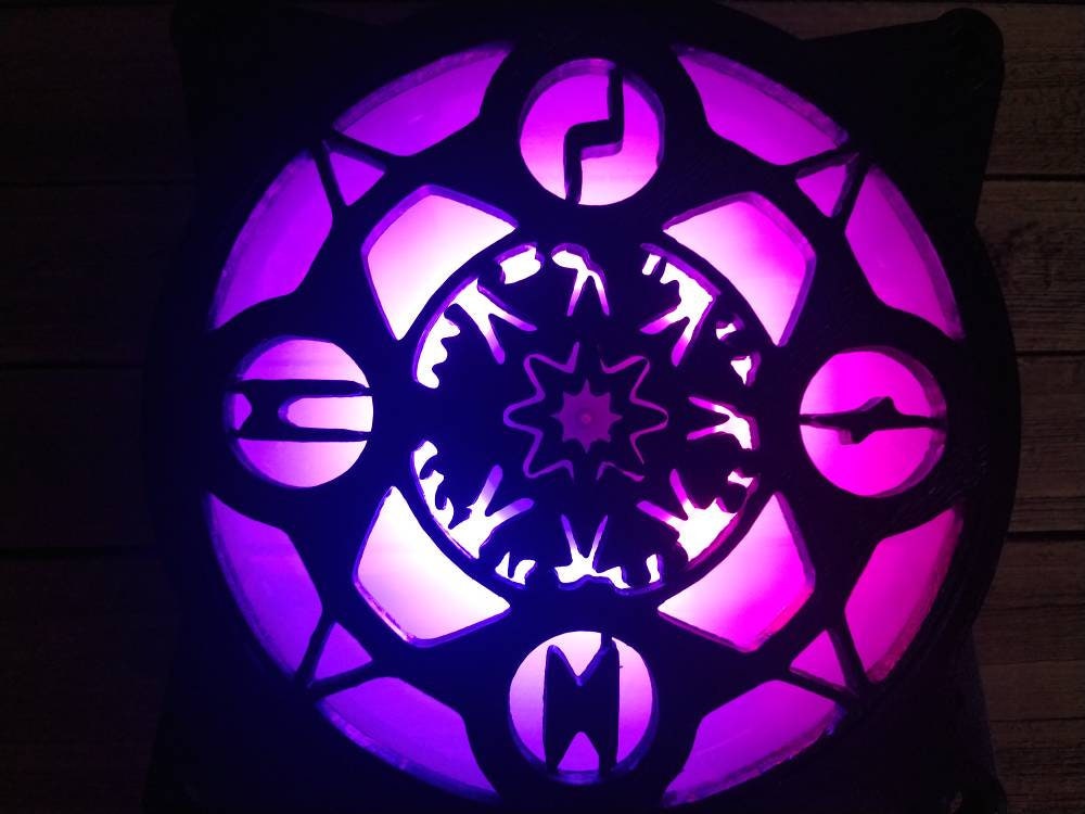 Arcane School of Necromancy Logo Gaming Computer Fan Shroud / Grill ...