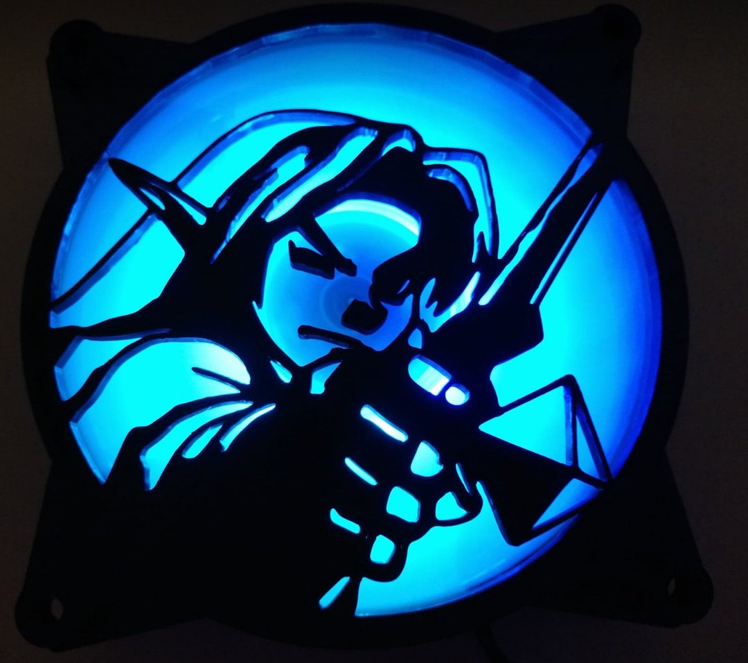 Link With Bow Gaming Computer Fan Shroud / Grill / Cover - Legend of ...