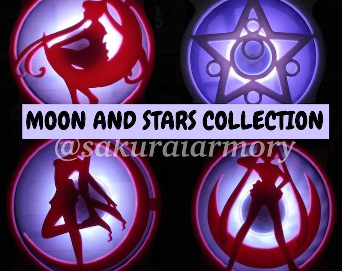 120mm PC Fan Cover Sailor Moon Heart Brooch Guard Computer Case Custom ...