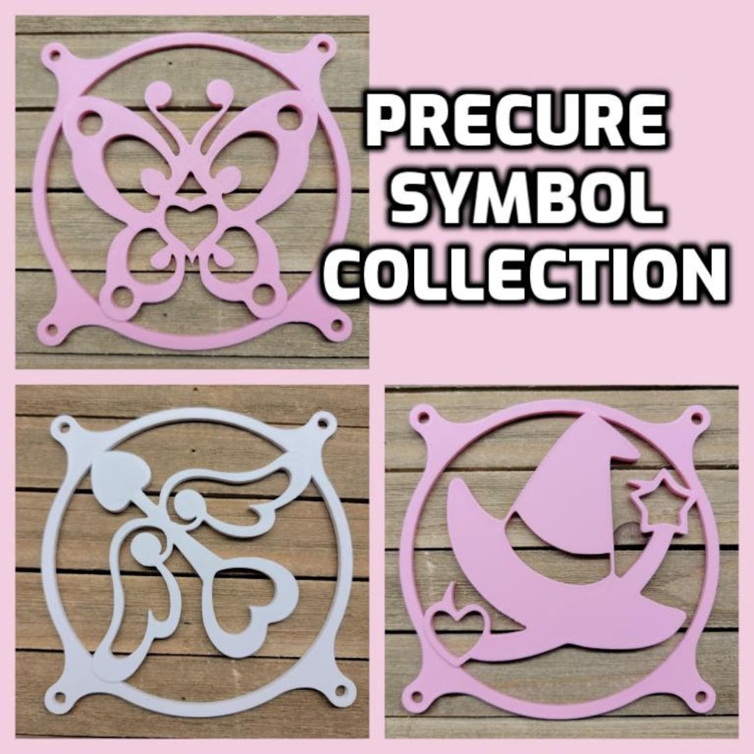 Precure Collection - Butterfly, Heart Bow, Witch Hat - Gaming Computer ...