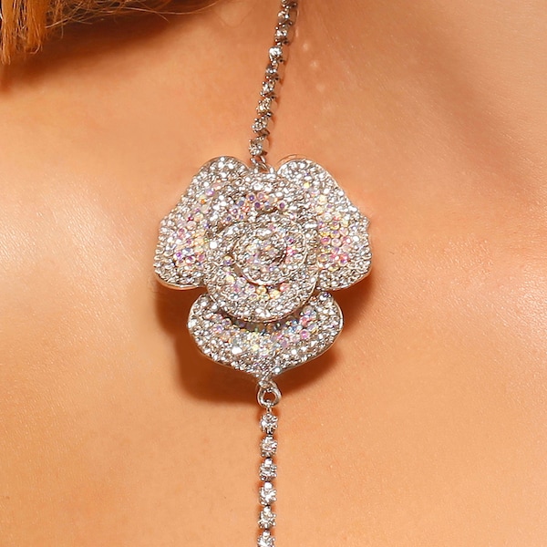 Rhinestone Bra - Etsy