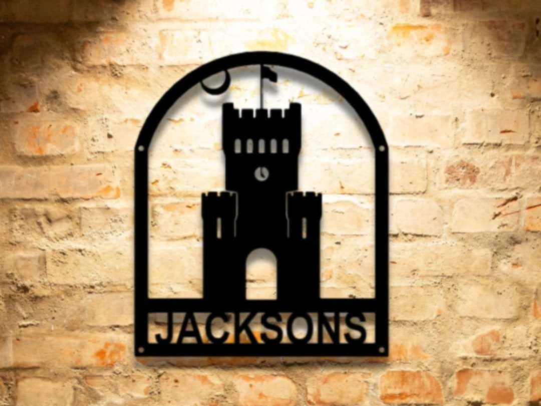 Citadel Steel Sign Personalized Citadel Custom Plaque Name Sign Castle ...