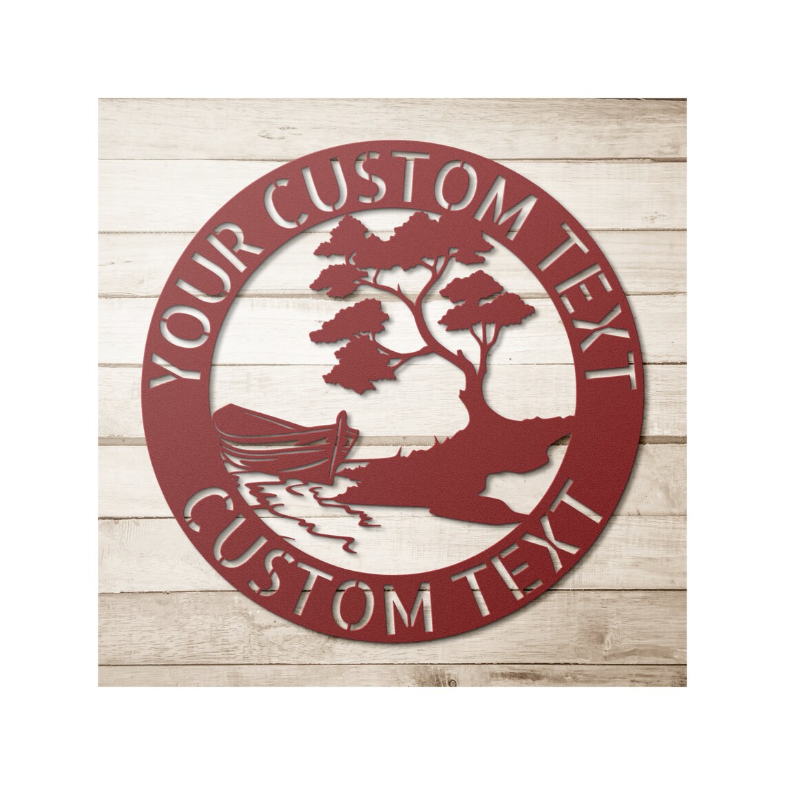 PERSONALIZE RIVER SIGN Monogram Wall Art Custom River Boat - Etsy