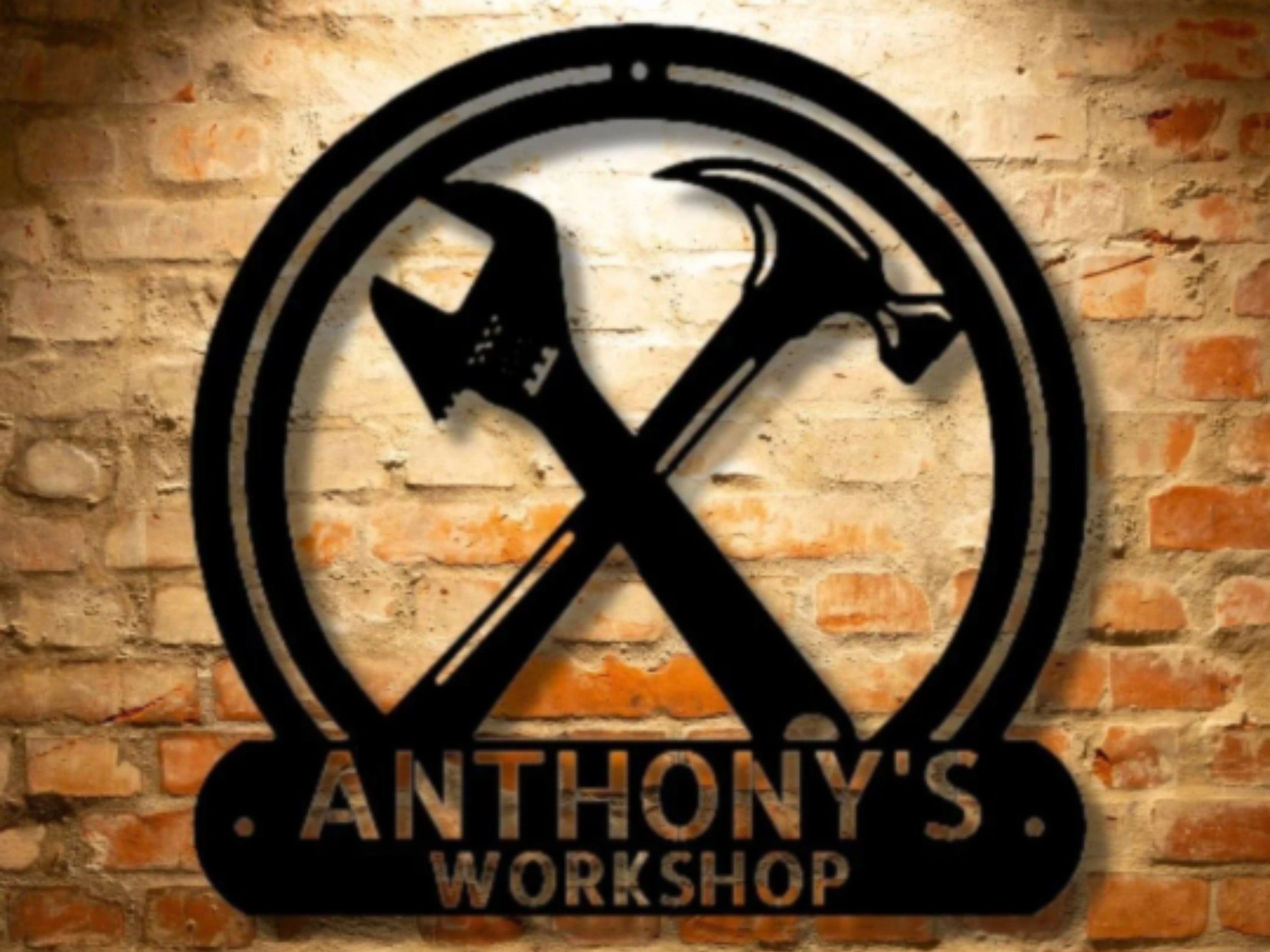 MEM Upsell - Package Protection Personalized Metal Monogram Sign | 360 ...