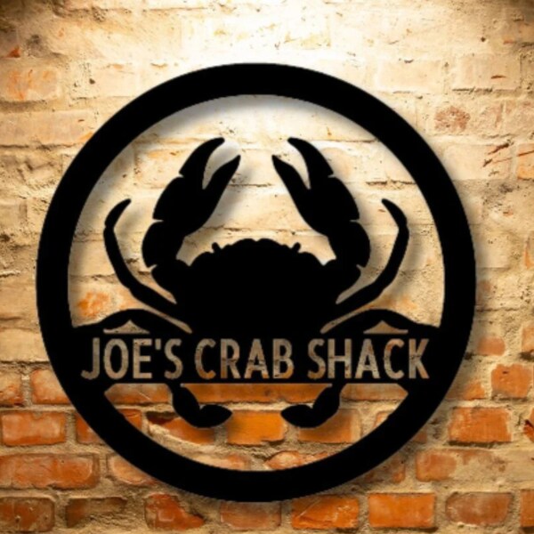 Crab Sign - Etsy