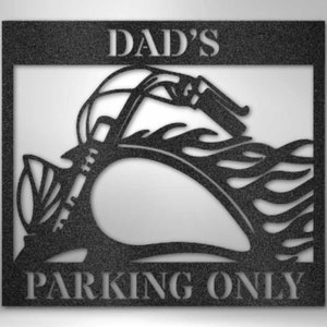 PERSONALIZE BIKER SIGN Monogram Steel Sign Customized Biker Monogram ...