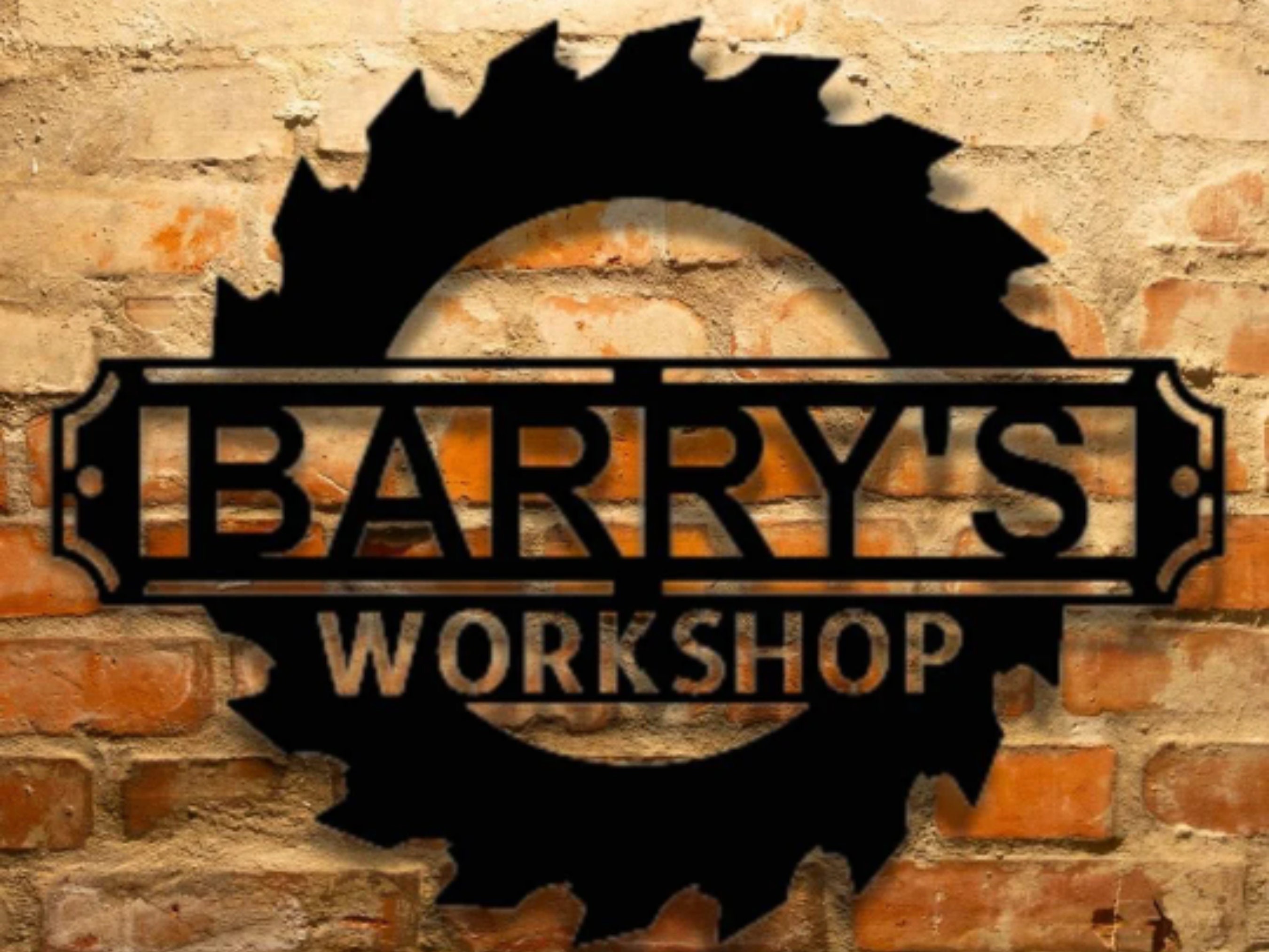 Custom Sawmill Sign: Personalized Monogram Steel Workshop Decor - Etsy