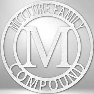 CUSTOM FAMILY SIGN Monogram Wall Art Last Name Monogram Wall Art ...