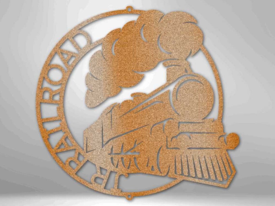 CLASSIC TRAIN SIGN Monogram Wall Art Customized Classic Train - Etsy