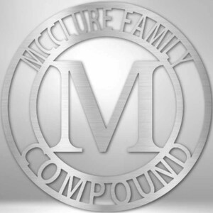 CUSTOM FAMILY SIGN Monogram Wall Art Last Name Monogram Wall Art ...