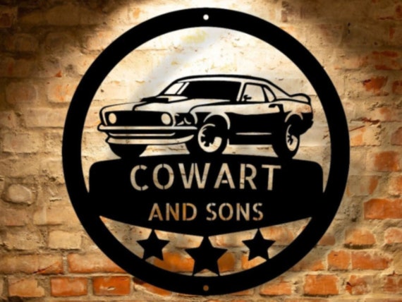 Car Guys Garage Decor