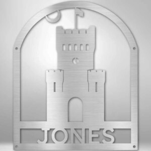 Citadel Steel Sign Personalized Citadel Custom Plaque Name Sign Castle ...