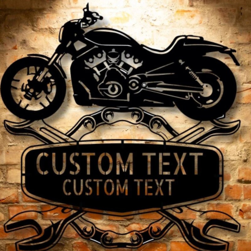 Harley Davidson Sign - Etsy