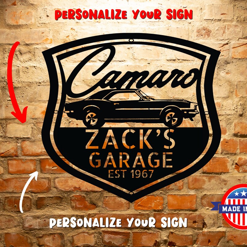 Custom Garage Sign - Etsy