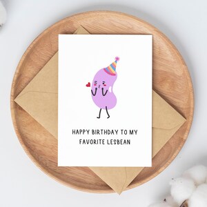 LGBTQ Birthday Card Lesbian Birthday Card for Her Funny Birthday Gift ...