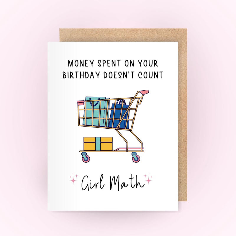 Math Birthday Card - Etsy