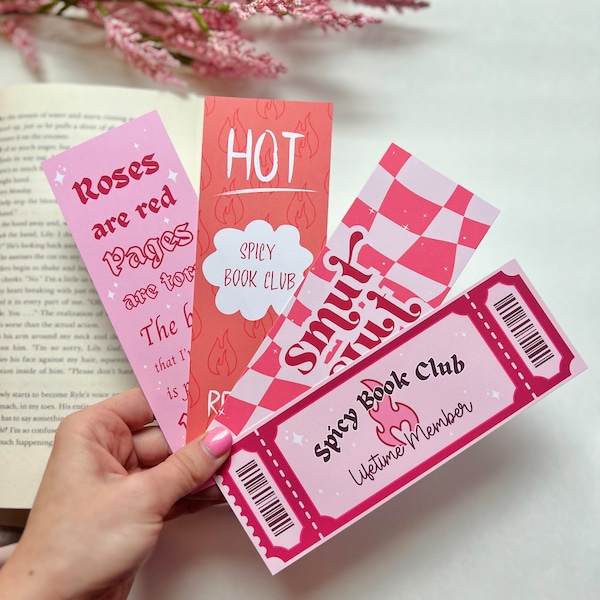 Funny Bookmarks - Etsy
