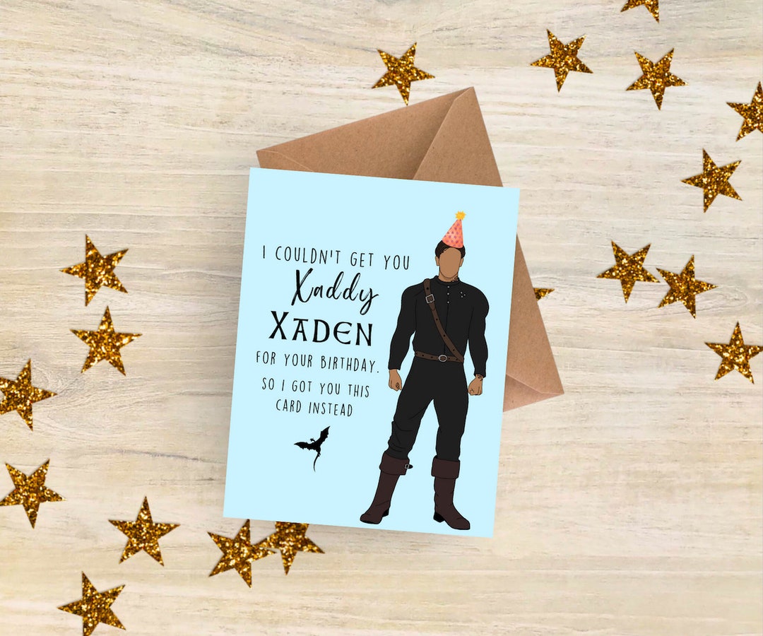 Acotar Funny Birthday Card for Her / Card for Book Lover / Bookish Gift ...