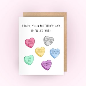 Funny Mothers Day Card | Bookish Greeting Card for Her | Book Lover ...