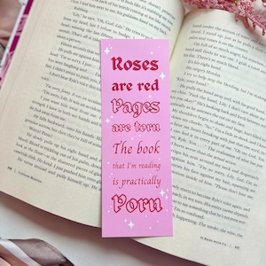 Funny Bookmarks Set Smut Bookmarks Romance Reader Gift for Her Acotar ...