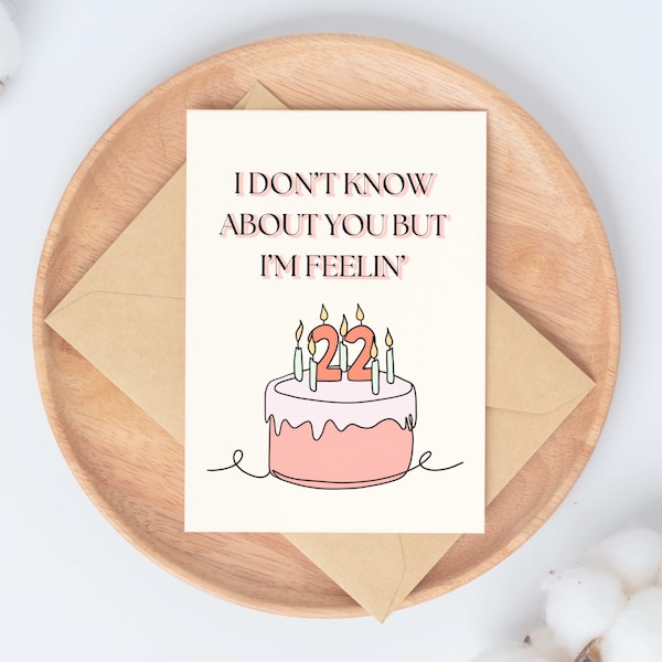 Feeling 22 - Etsy