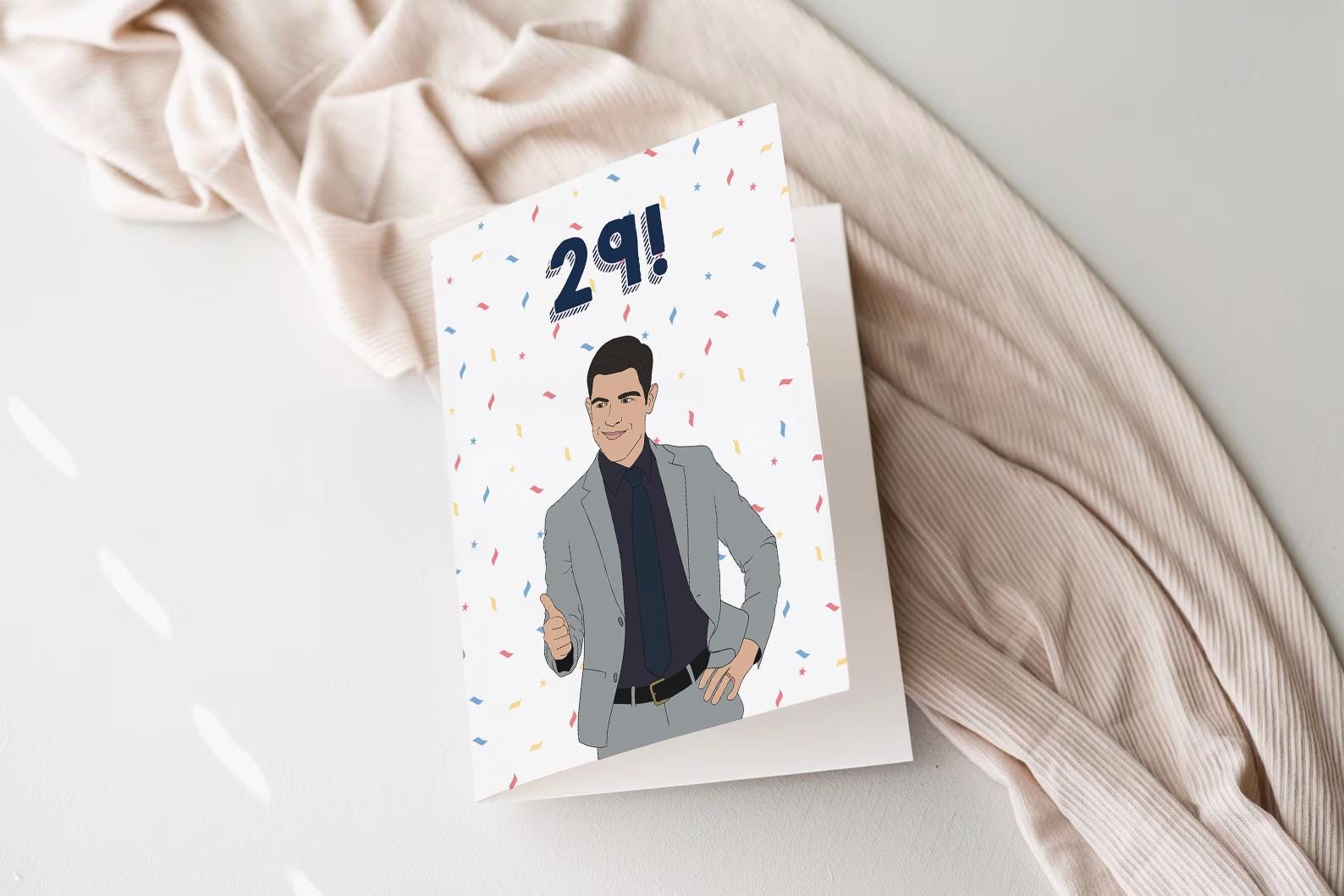 Schmidt Funny Birthday Card for Her / 29th Birthday Gift for Her ...