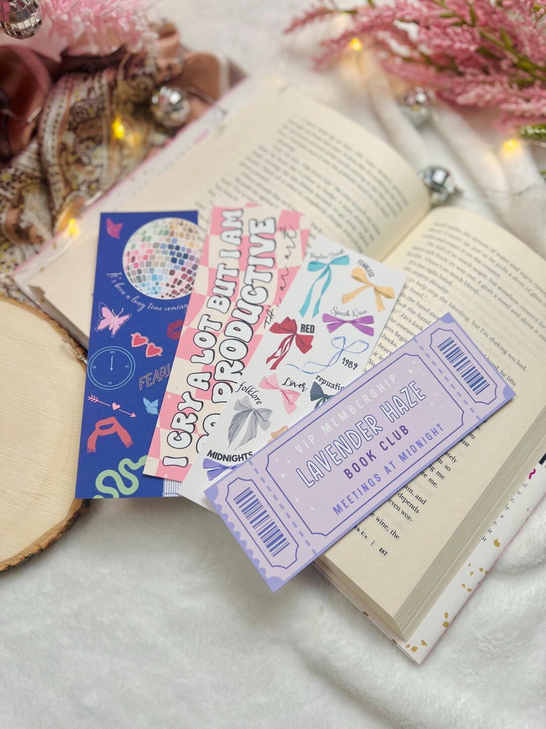Eras Bookmarks | Cute Reader Gift for Her | Valentine Bookish Gift for ...