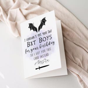 Acotar Birthday Card for Her | Bookish Gift for Her | Sister Birthday ...