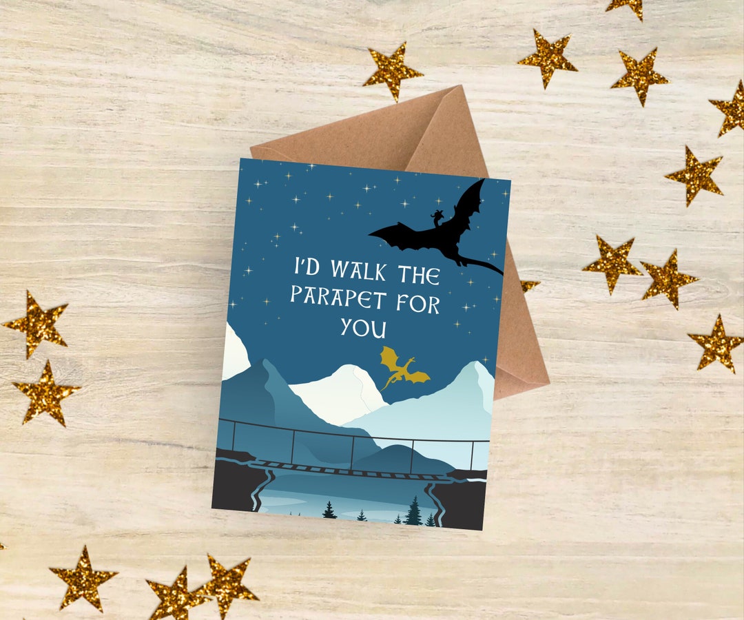 Fourth Wing Funny Birthday Card for Her / Card for Book Lover / Bookish ...