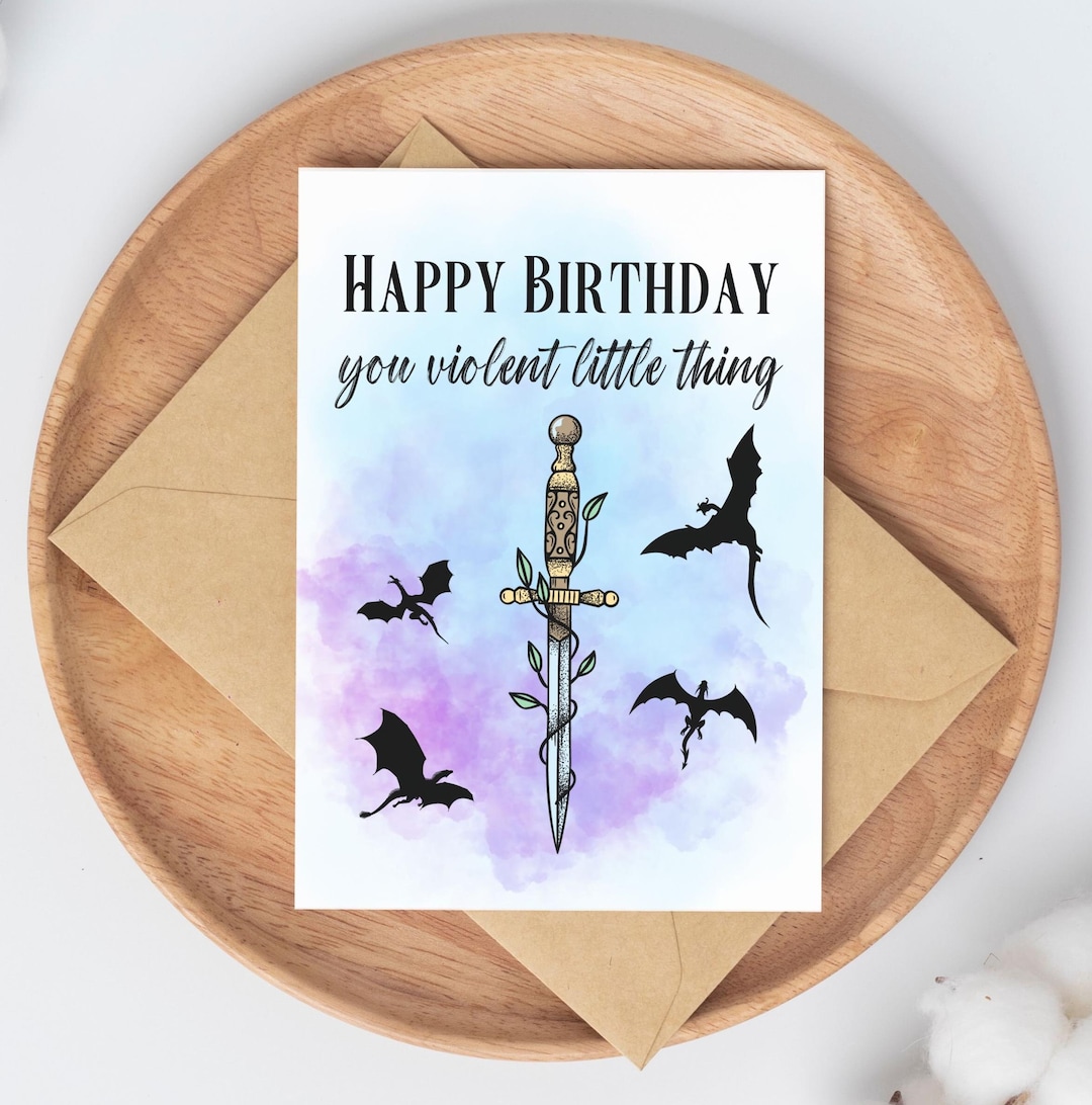 Bookish Funny Birthday Card for Her / Card for Book Lover / Bookish ...