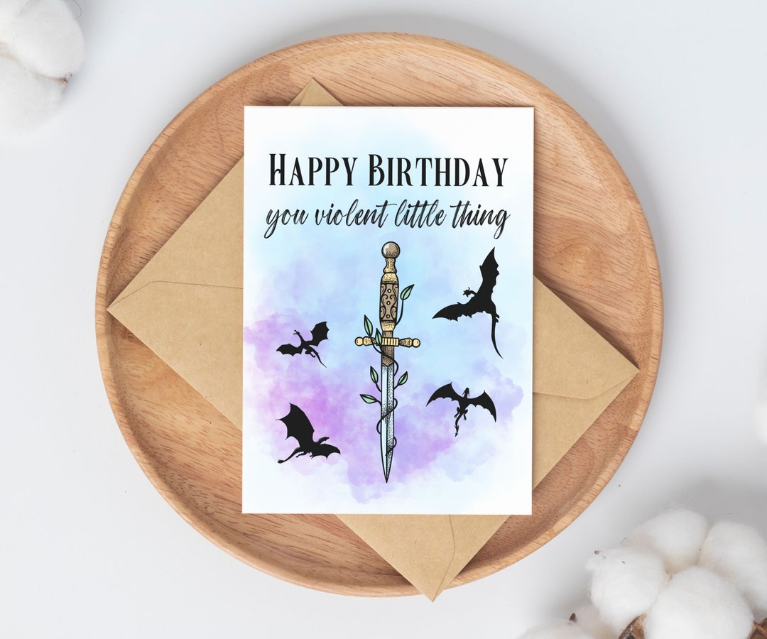 Bookish Funny Birthday Card for Her / Card for Book Lover / Bookish ...