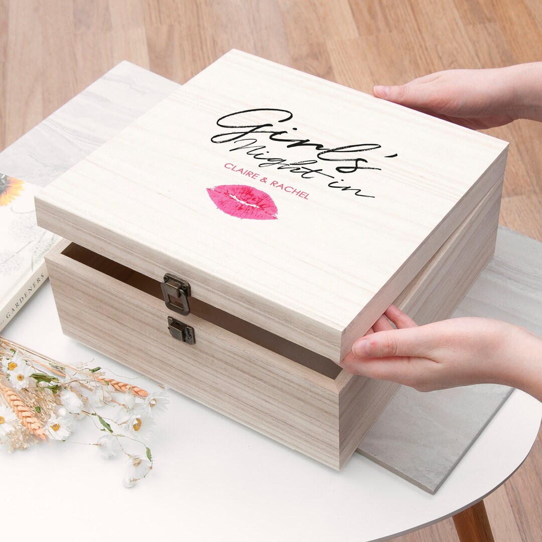 Personalised Exclusive Girls' Night Box - Etsy