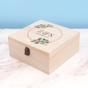 Personalised Wedding Date Memory Box, Photos, Keepsakes, Wedding Gifts ...