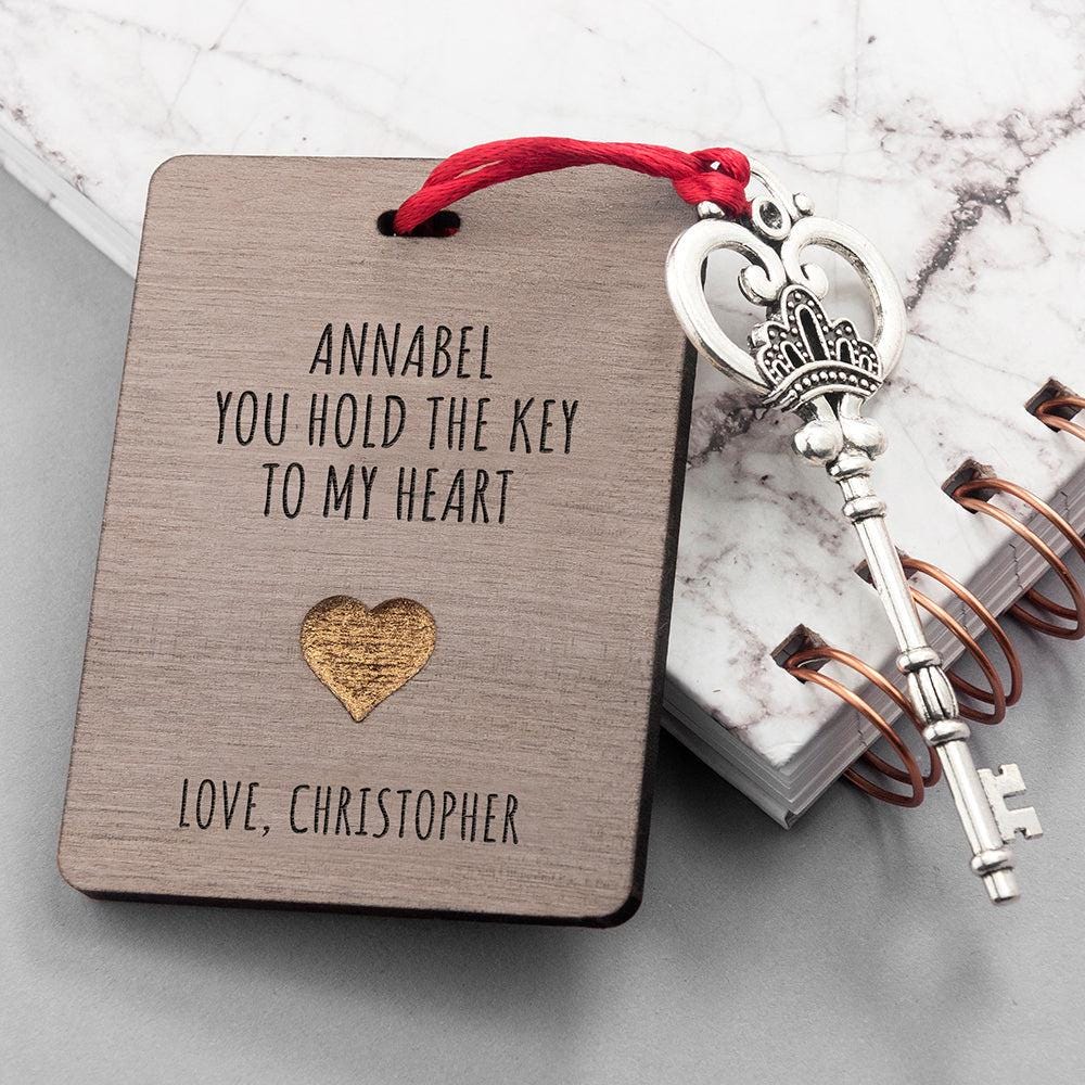 Personalised Key My Heart Keepsake - Etsy