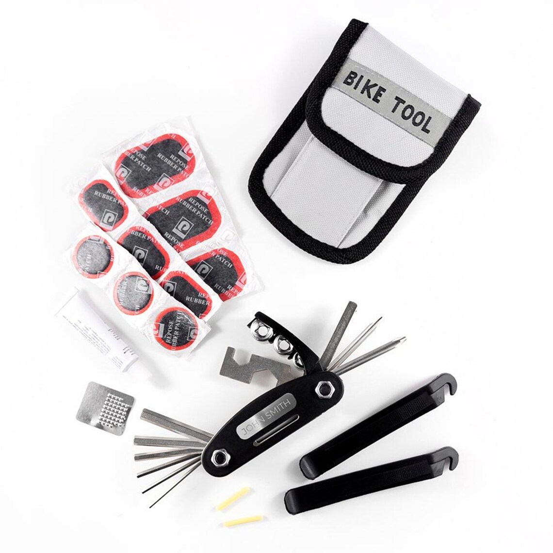 Personalised Bicycle Puncture Repair Tool Kit - Etsy