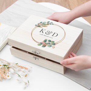 Personalised Wedding Date Memory Box, Photos, Keepsakes, Wedding Gifts ...