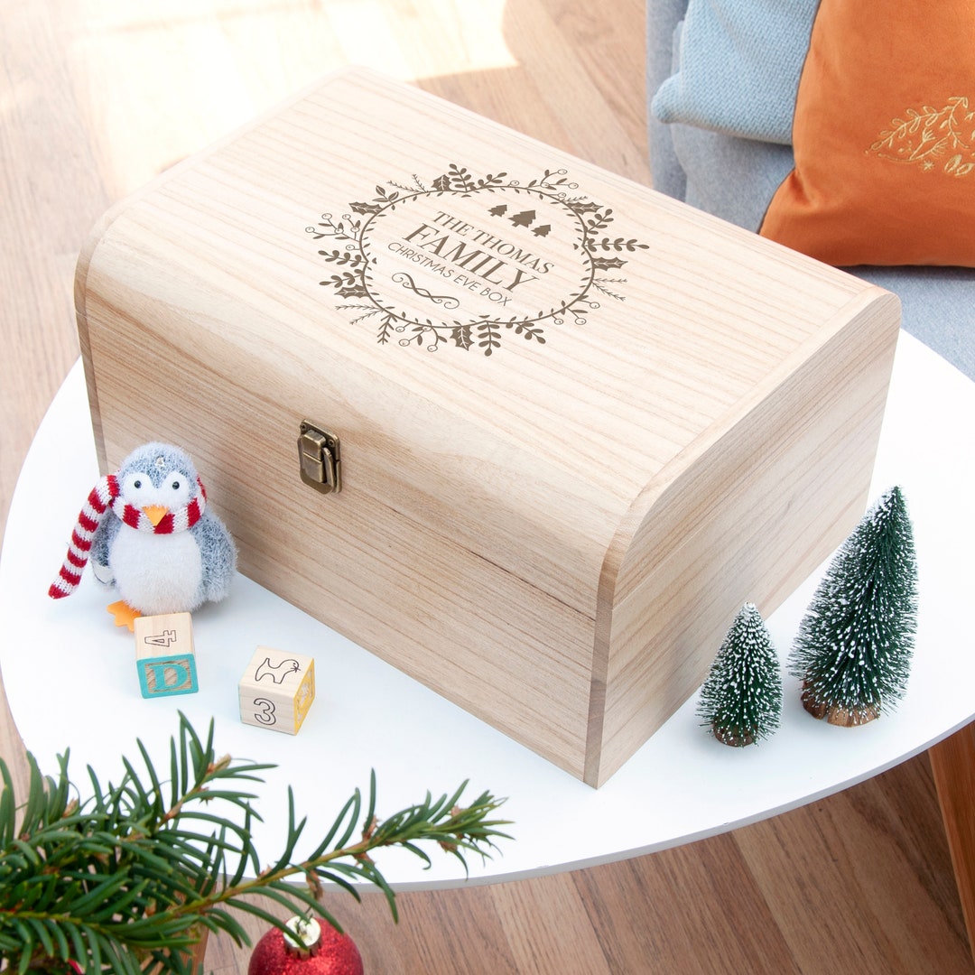 Personalised Traditional Family Christmas Eve Chest Gifts for - Etsy UK