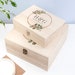 Personalised Wedding Date Memory Box, Photos, Keepsakes, Wedding Gifts ...