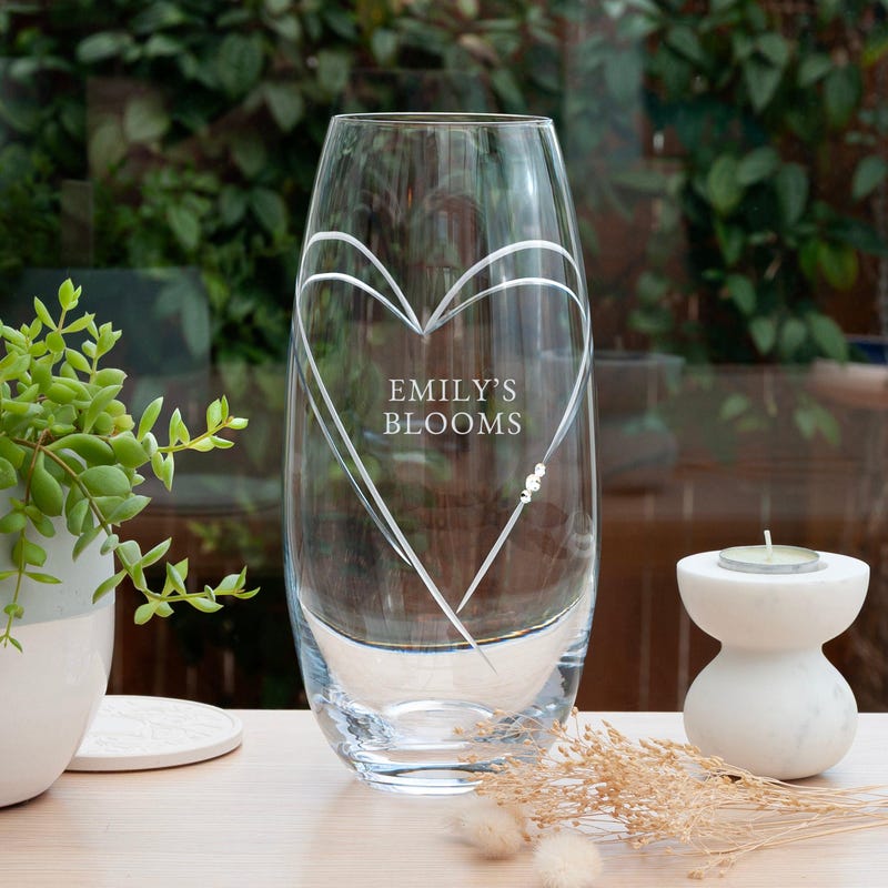 Swarovski Vase - Etsy