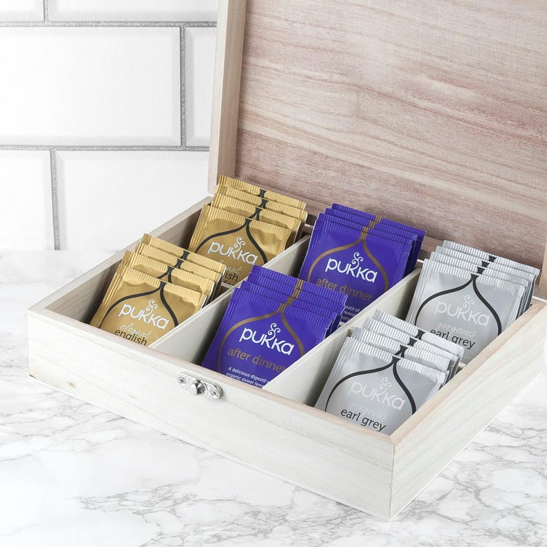 Personalised Teacher's Tea Break Box Stripes Design - Etsy