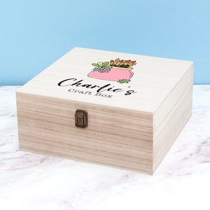 Personalised Craft Box - Etsy