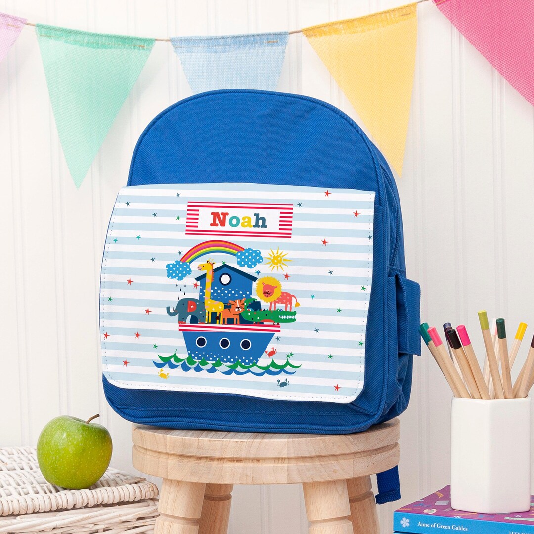 Mini sac à dos personnalisé Arche de Noé pour enfant - Etsy France