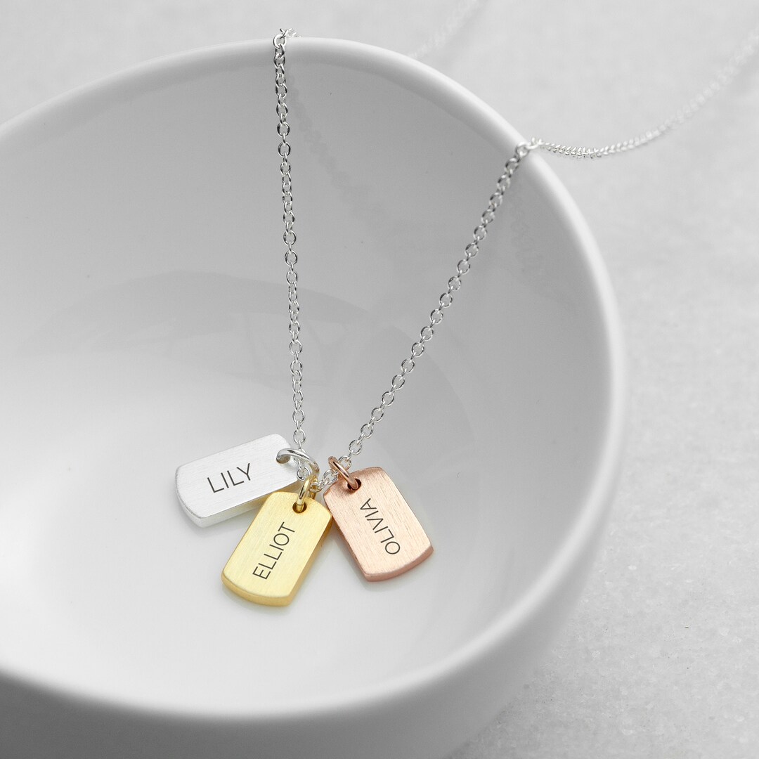 Personalised My Family Special People Necklace Gifts for Her - Etsy