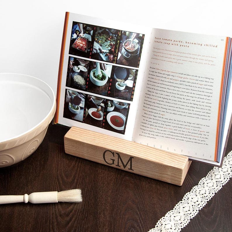 Personalised Double Kitchen Recipe Book or Tablet Holder - Etsy