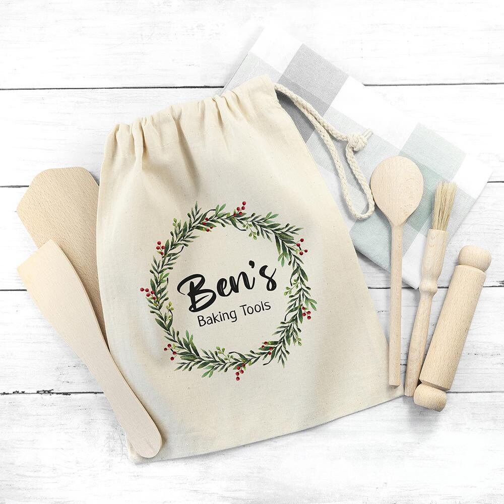 Personalised Kids Christmas Baking Set Children's Gifts - Etsy UK