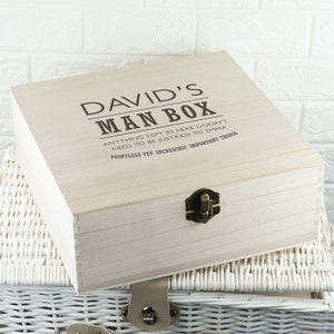 The Ultimate Personalised Man Box - Etsy