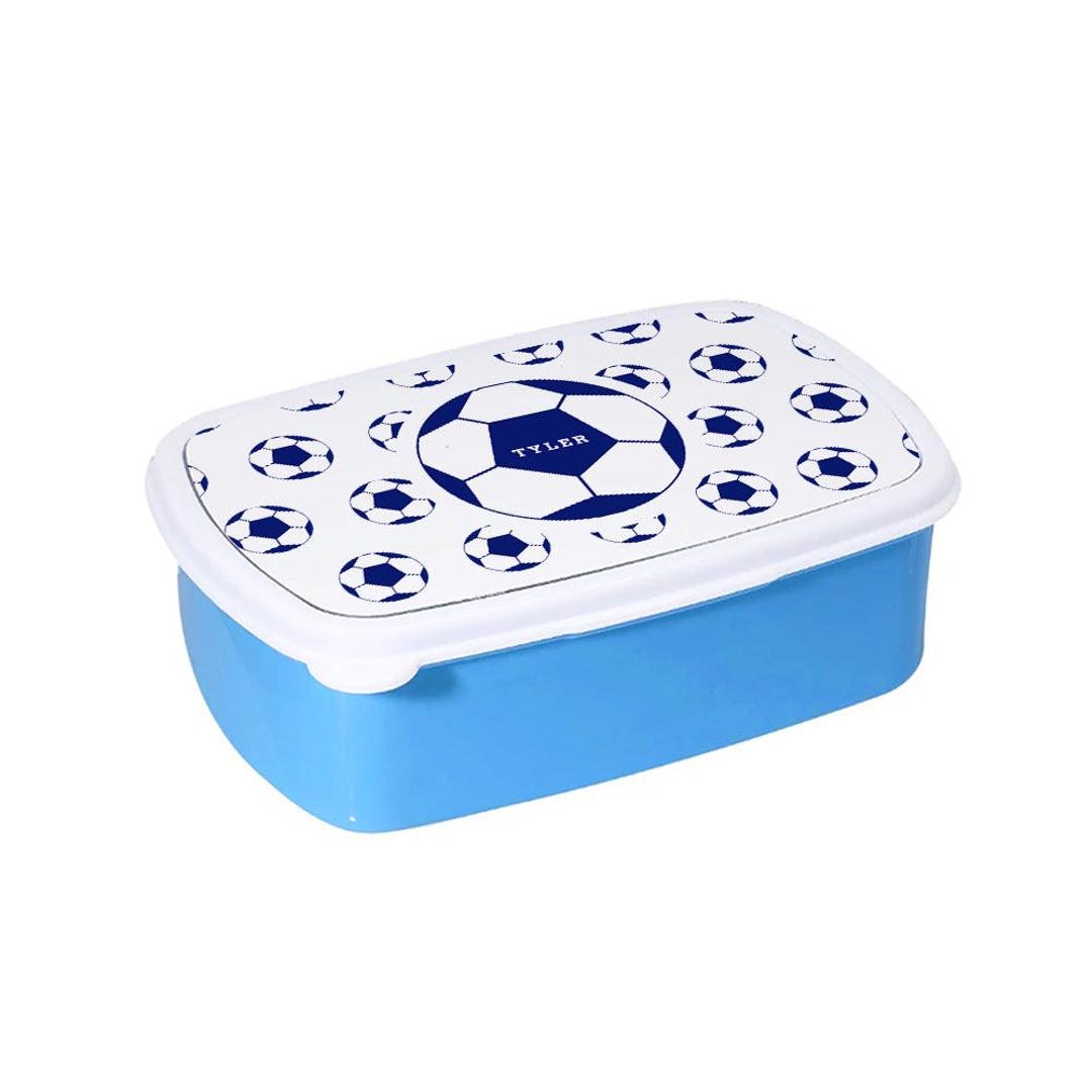 Personalised Kids Football Lunch Box - Etsy